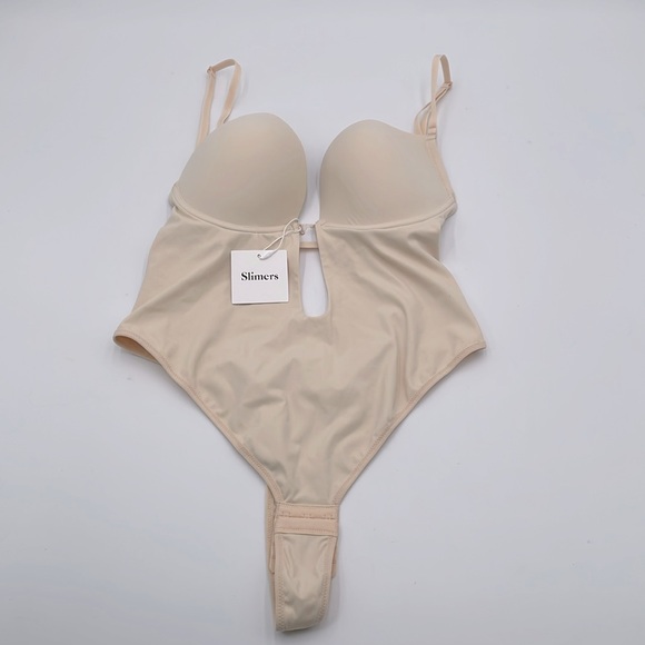 Slimers | Intimates & Sleepwear | Slimers Beige Shapewear Backless ...
